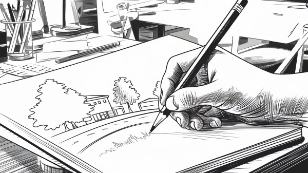 Landscape & Scene Drawing Ideas | Environment Prompt Generator